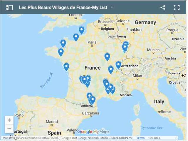 “Les Plus Beaux Villages de France”—The Most Beautiful Villages Of ...